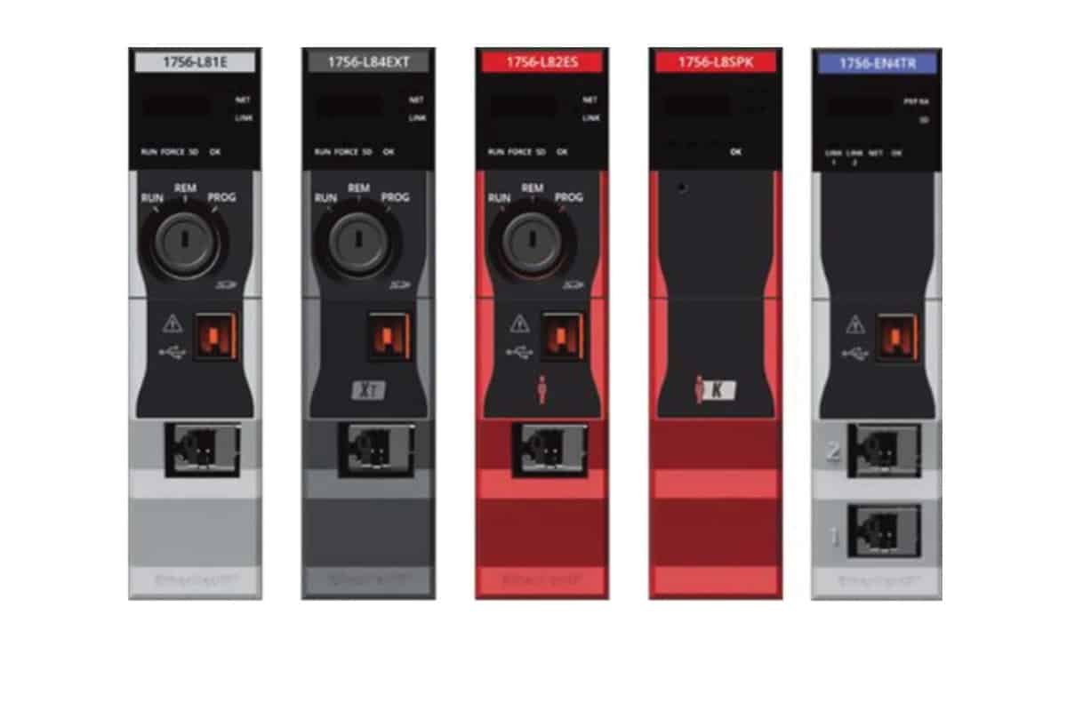 Nowy design ControlLogix 5580 - kolorystyczne rozróżnienie produktów ...