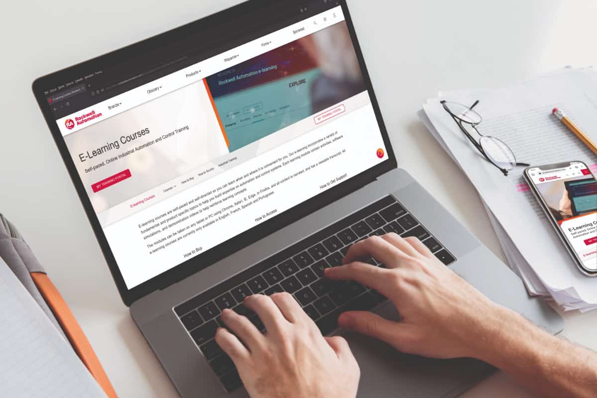 Platforma e-learningowa Rockwell Automation - efektywne szkolenia online