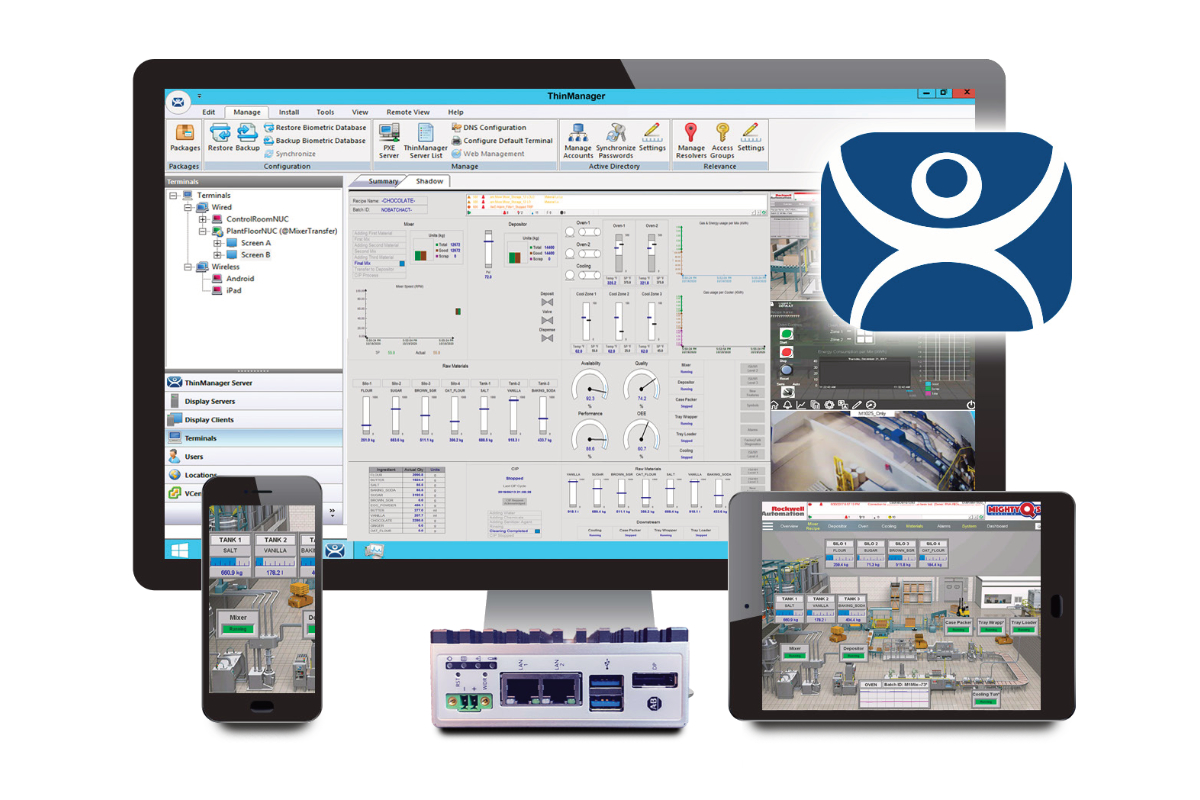 ThinManager - bezpieczne zarządzanie aplikacjami i usługami przemysłowymi | RAControls